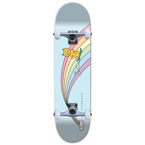 Meow 80 Over The Rainbow Blue Skateboard Kaykay Sbc Spor