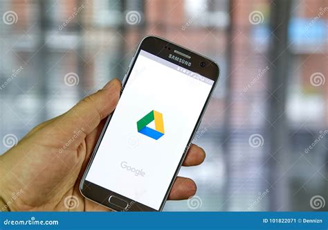 Google Drive Mobile Application Editorial Photo Image Of Internet Digital