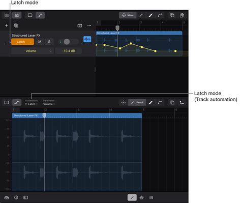 Write Automation In Real Time In Logic Pro For Ipad Apple Support