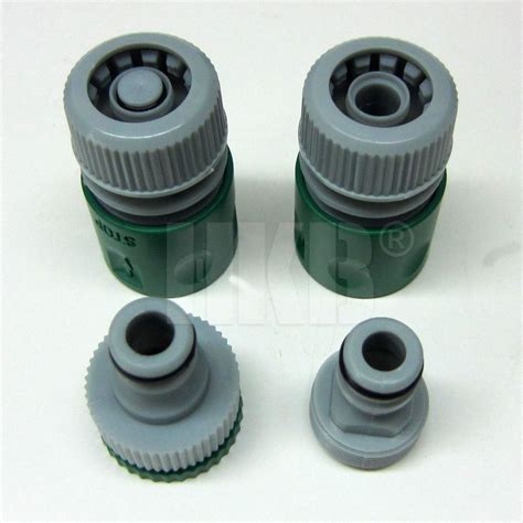 4 Piece Set Hose Coupler Quick Coupling Connector V Bigamart