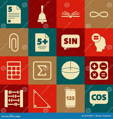 Set Mathematics Function Cosine Calculator Calculation Open Book