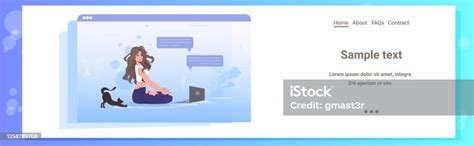 화상 통화 원격 작업 격리 채팅 버블 통신 중에 노트북 채팅을 사용하는 여성 가공의 인물에 대한 스톡 벡터 아트 및 기타 이미지 가공의 인물 가상현실 개념 Istock