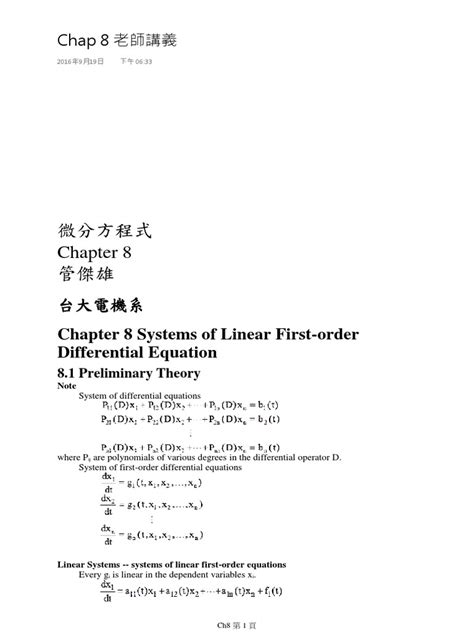 ch8 pdf pdf eigenvalues and eigenvectors system of linear equations