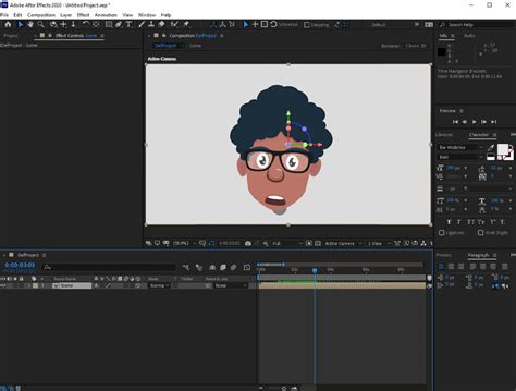 How To Create Smooth Head Turns In D Animation With Cartoon Animator And After Effects