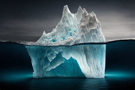 Spectacular Ai Generative Iceberg Render Stock Illustration Illustration Of Algorithmically