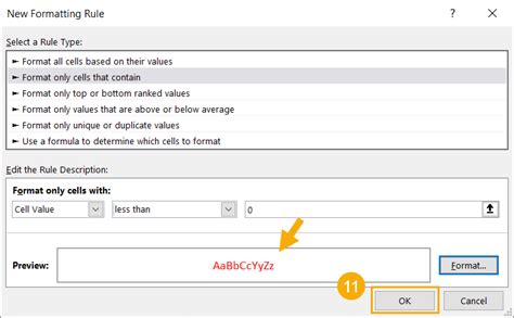 5 Ways To Show Negative Numbers As Red In Microsoft Excel How To Excel