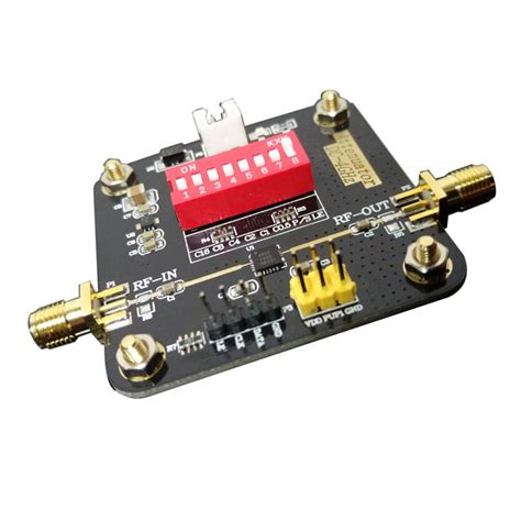 pe4302 digital rf step attenuator module dsa high linearity 0 5db for