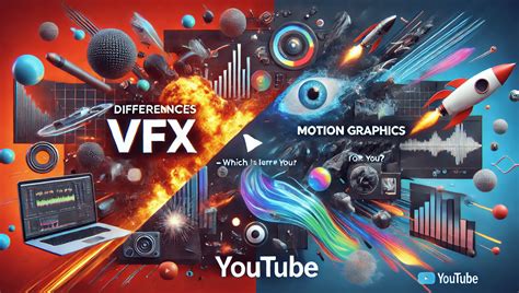 Differences Between Vfx And Motion Graphics Which One Is Right For Y
