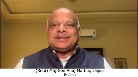 Lt Gen Anuj Mathur Youtube