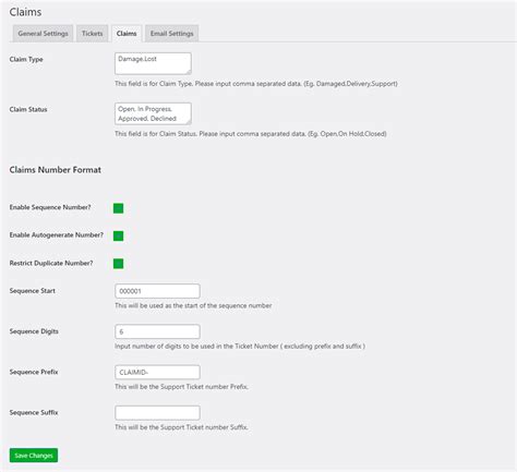 WPCargo Support Ticket And Claim Desk WPCargo Track Trace System