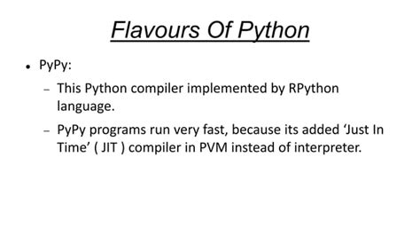 Python Programming Introduction Ii Ppt