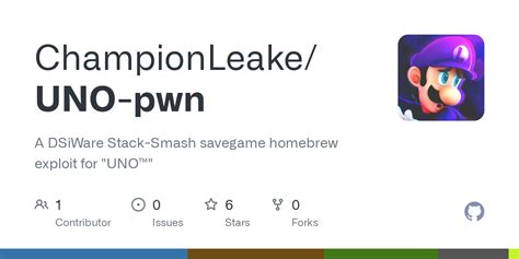 GitHub ChampionLeake UNO Pwn A DSiWare Stack Smash Savegame Homebrew Exploit For UNO