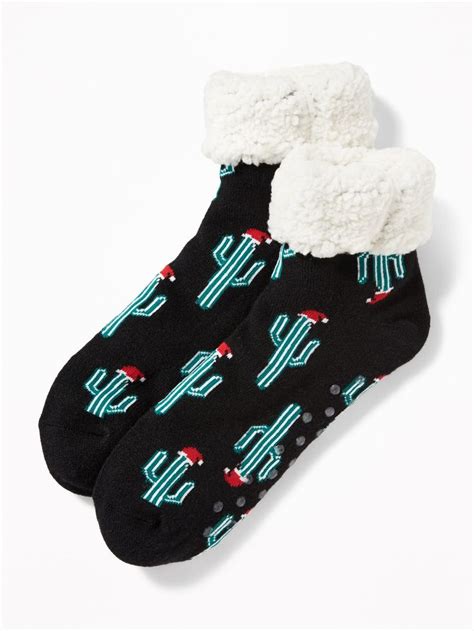 Sherpa Lined Slipper Socks For Women Old Navy Socks Socks Women