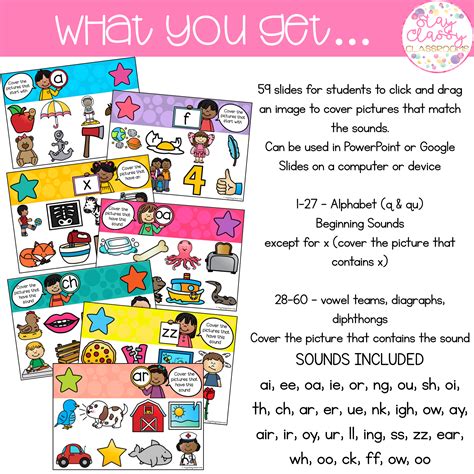 Phonics Cover The Sound Digital And Printable Bundle Stay Classy Classrooms