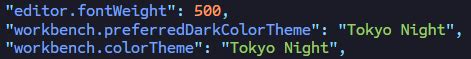 Offer Different Editor FontWeight And Terminal Integrated FontWeight For Both Dark And Light