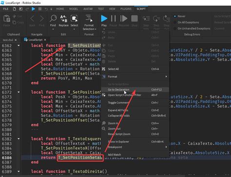 Go To Declaration Ctrl F12 Not Working In Many Cases Studio Bugs Developer Forum Roblox