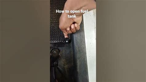 How To Open Fuel Tank Youtube