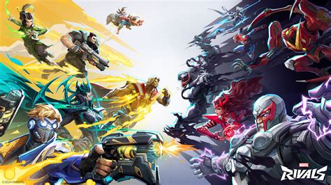 Epic Marvel Rivals Battle 4k Ultra Hd Wallpaper