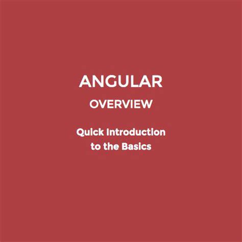 Angular Basics