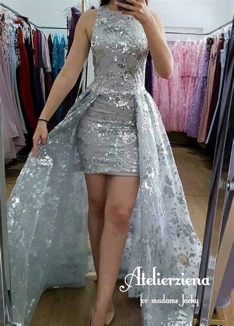 Atelier Ziena فستان سواريه فرنش كت قصير باكستنشن متصل Facebook