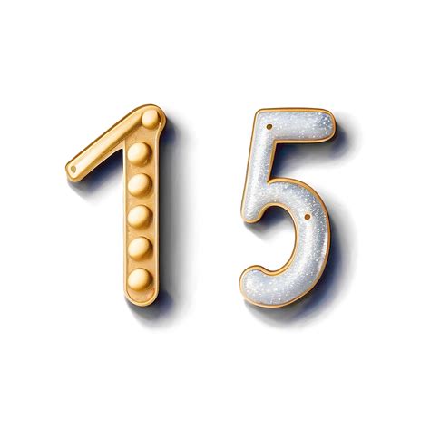 Download Numbers With Glitter Png Ipx