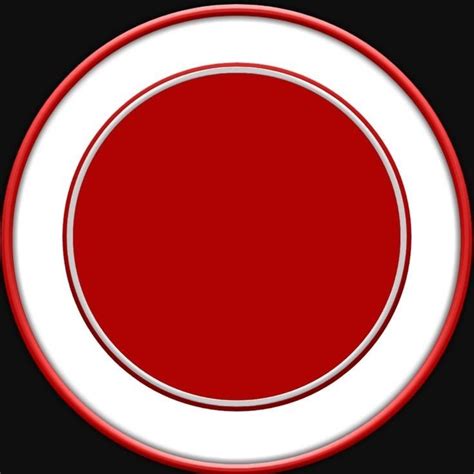 Red And White Round Logo