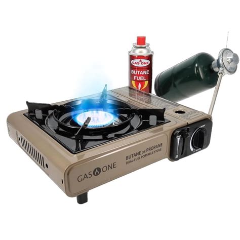 Stove Gas One Gs 3400p Propanobutano Portátil De Doble Combustible
