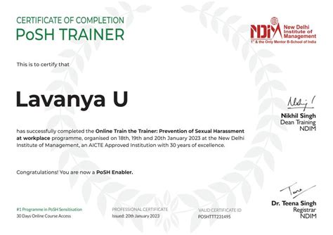 Lavanya U On Linkedin This Was Long Due Elated To Have Completed My