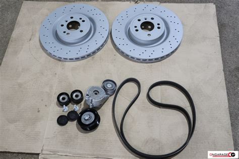 온게러지 메르세데스 벤츠 Gle 350d 짐머만 디스크로터 교환 겉벨트 세트 교환 이천 수입차 경정비 벤츠 경정비