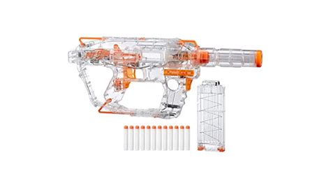 Nerf Modulus Ghost Ops Evader Motorized Blaster — Light Up See Through