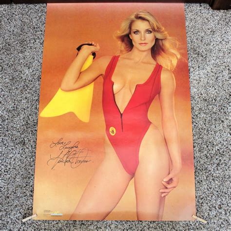 Heather Thomas 1983 Red Swimsuit Poster Fall Guy Star Etsy