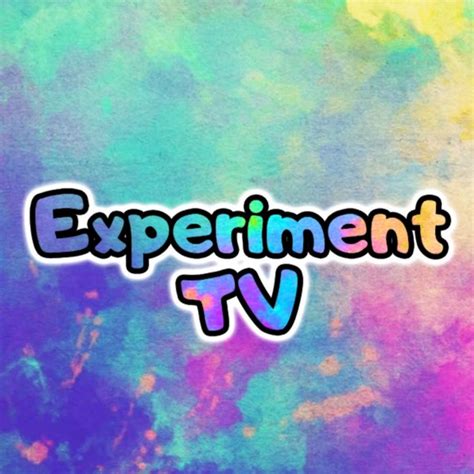 Experiment Tv Youtube