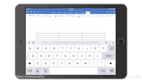 کورس ﻿آفیس با جداول کار کنید