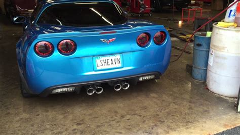 C6 Z06 Heads Cam Headers Youtube