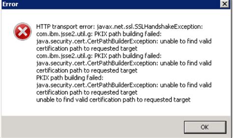 How To Resolve Pkix Path Building Failedunable To Find Valid Certification Path To Requested