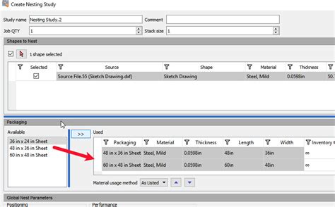 Solved Nesting Utility Reassign Materialpackaging Autodesk Community