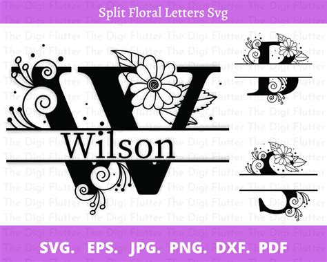 Split Alphabet Svg Split Alphabet Cricut Split Alphabet Cricut Svg
