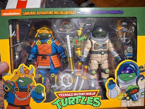 Samurai Michaelangelo And Space Donatello Being Spotted In The Wild