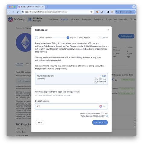 Creating Plans And Making Requests Subquery Documentation
