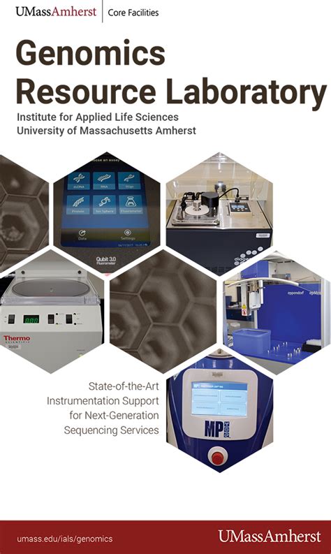 Genomics Resource Laboratory Brochure Institute For Applied Life Sciences