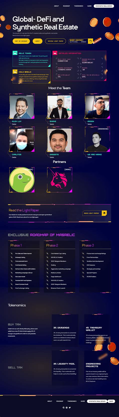 crypto web landing page crypto landing page ui ux on behance