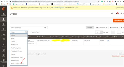 Add Delete Order From Admin Extension To Your Website Webiators