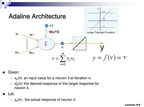 Ppt Neural Networks Lecture 4 Least Mean Square Algorithm For Single