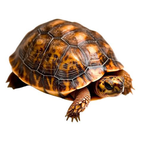 Captivating Closeup Of A Colorful Terrapin With Bold Shell Patterns