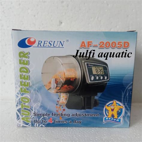 Jual Mesin Pakan Ikan Otomatis RESUN AF 2005D Food Timer Digital Shopee Indonesia