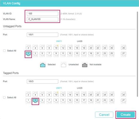 how to configure vlan vpn on l2 managed switches using the new gui tp link