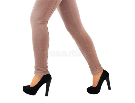 Isolated Woman Back View Stock Image Image Of Footstep 30374671