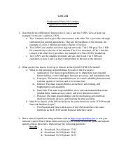 Cisc Assignment Docx CISC Fundamental Network Concepts Application Layer Protocols