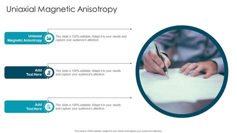 Uniaxial Magnetic Anisotropy PPT Mockup ACP PPT Example