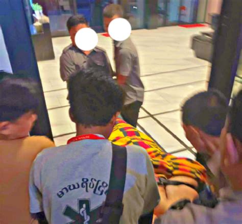 ရန်ကုန်မြို့ရှိ အထပ်မြင့်တိုက်၏ ၉လွှာမှ အမျိုးသားတစ်ဦး ပြုတ်ကျသေဆုံးမ